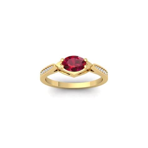 Archivo Stl Ruby Ovel Engament Ring 💎 ・diseño De Impresión En 3d Para Descargar・cults