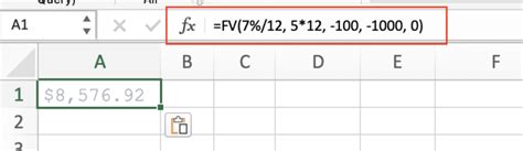 Excel Fv Function Tutorial Calculate Future Value Step By Step 2025