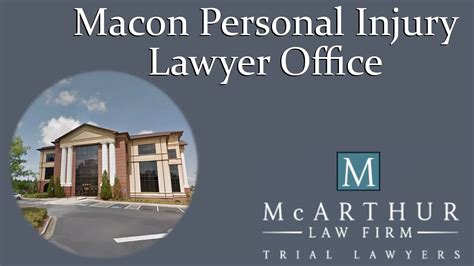 Macon Ga Personal Injury Lawyer Office