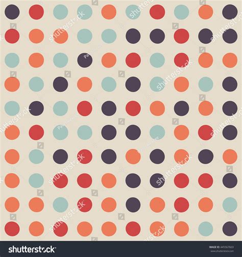 Seamless Polka Dot Pattern Vector Repeating Stock Vector Royalty Free 445567603 Shutterstock