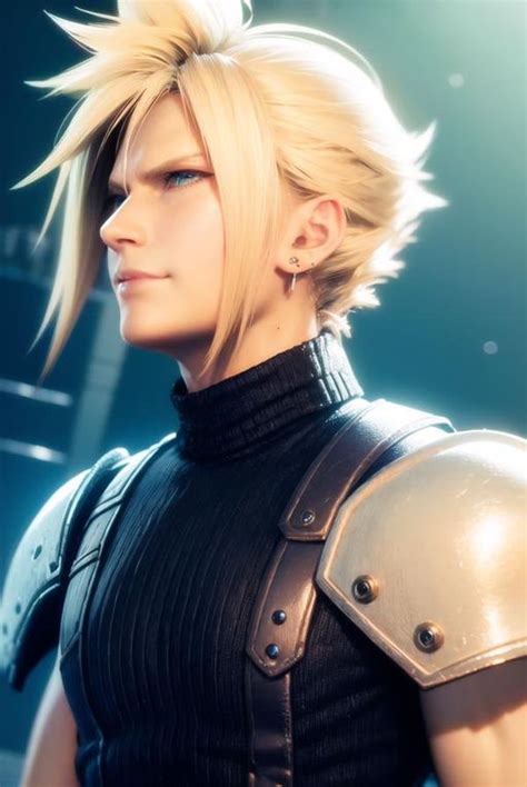 Final Fantasy Vii Remake Style Unreal Engine 4 Lora Aieasypic