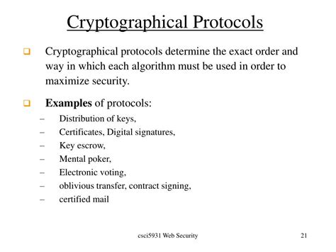 Ppt Gs Chapter 3 Encryption Authentication And Java Cryptography