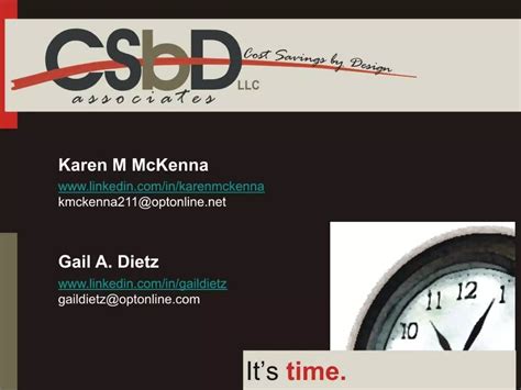 CSbD Presentation PPT