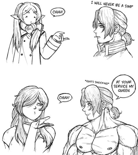 Frieren Sein And Flamme Sousou No Frieren Drawn By Basedlida Danbooru