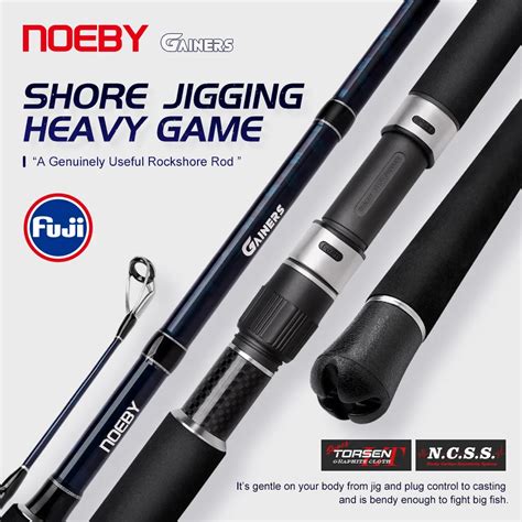 Noeby Schwere Wild Angelrute 2 59 M 2 75 M 3 05 M Shore Jigging K