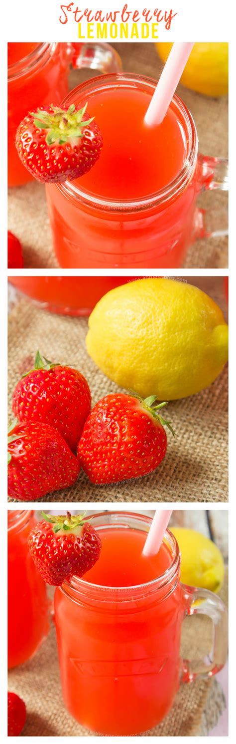 Strawberry Lemonade Annie S Noms