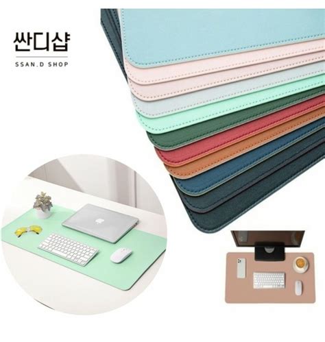 고급 키보드 가죽 마우스패드 800 400mm 신상품 매트 데스크 스웨이드 장패드 티몬