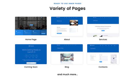 Prosperity Banking Multipage HTML5 Website Template