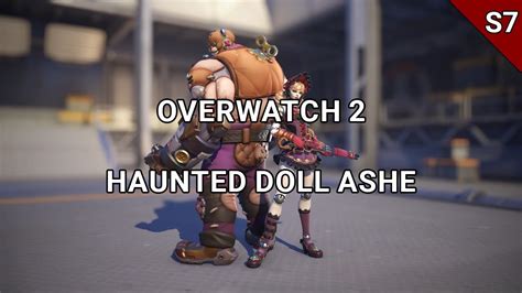 Overwatch Haunted Doll Ashe Season New Legendary Halloween Shop
