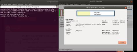 Grub Problem Understanding A Grub Cfg Line With Search Fs Uuid Ask Ubuntu