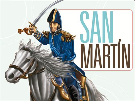 El General José De San Martín En Una Hermosa Lámina Descargable