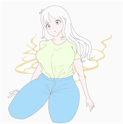 White Hair Girl Farting By Navi02 On Deviantart
