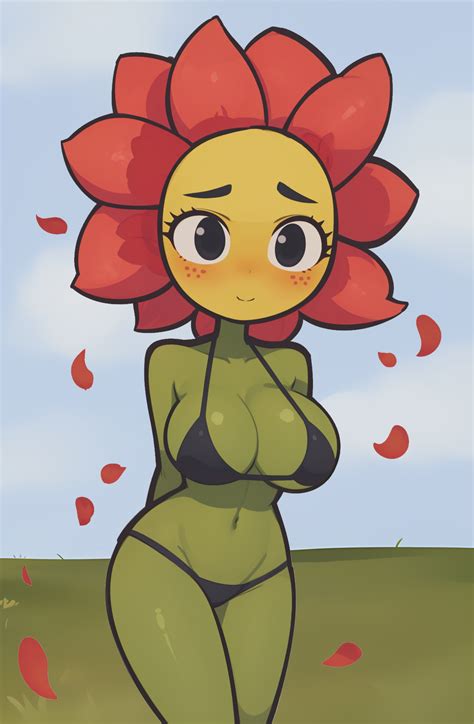 Rule 34 Ai Assisted Alternate Version Available Bikini Blush Flower