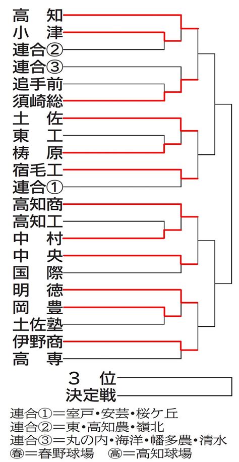 秋季四国高校野球高知県予選 きょう10／8再開 高知新聞