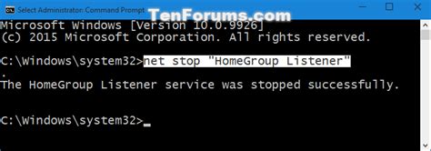 Start Stop And Disable Services In Windows 10 Tutorials