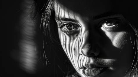 The Stark Contrast Of Light And Shadow Brings A Sense Of Depth And