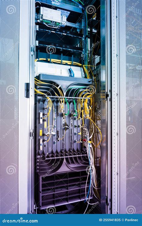 High Speed Internet Provider Router Stock Image Image Of Fibre Network 255941835