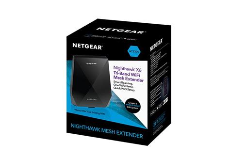 Nighthawk EX AC Tri Band WiFi Mesh Extender NETGEAR