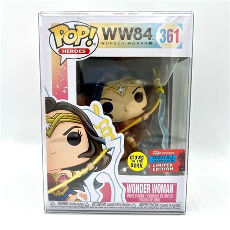 Funko Other Wonder Woman Funko Pop Heroes 36 Glow In The Dark Ww84