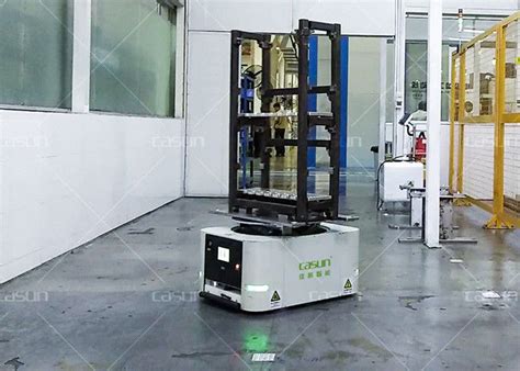 DC48V QR Code Inertial Navigation AGV Warehouse Automation For Online Retailer Industry