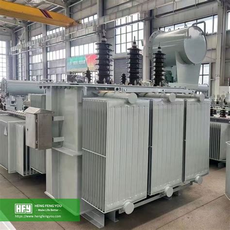 33 11kv 6000 Kva Transformer Oil Immersed Three Phase Oltc With Iso Certificate Distribution