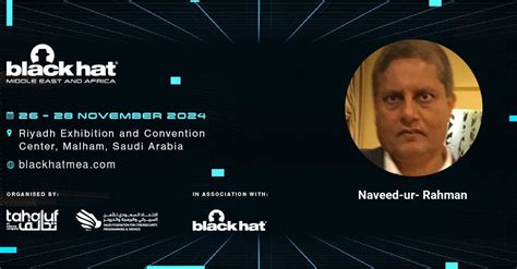 I Am Attending Black Hat Middle East And Africa 2024 An