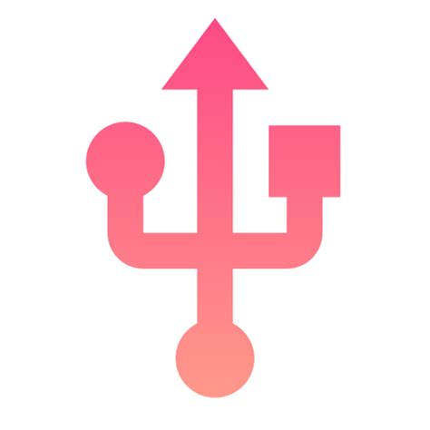 Usb Generic Gradient Fill Icon