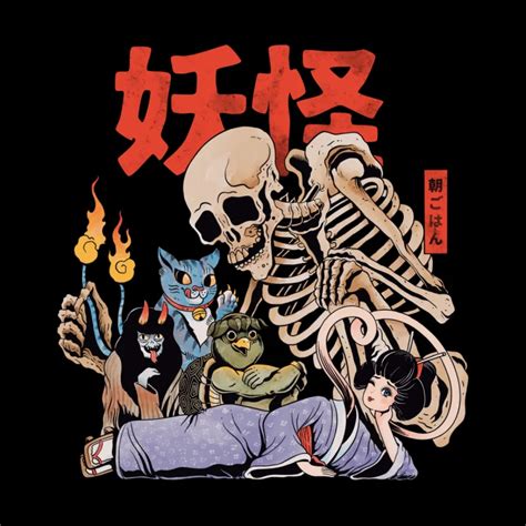 The Yokai Club Mouse Pad Desk Mat Threadless Artist Shop