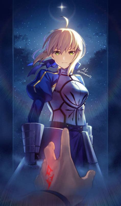 Artoria Pendragon Saber By Gabrielescala2306 On Deviantart