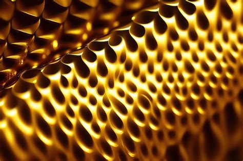 Premium Ai Image Gold Pattern