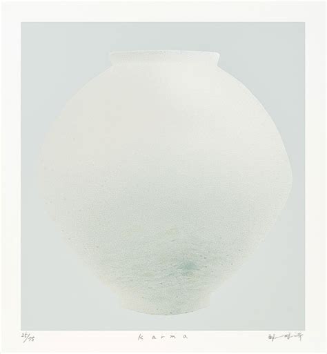 최영욱 달항아리 Karma Blue Gray 아트앤에디션