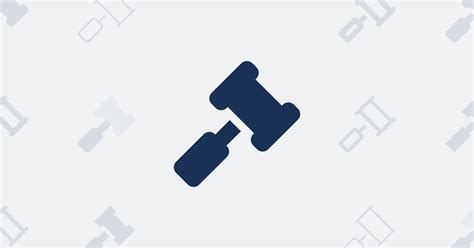 Gavel Solid Icon Font Awesome