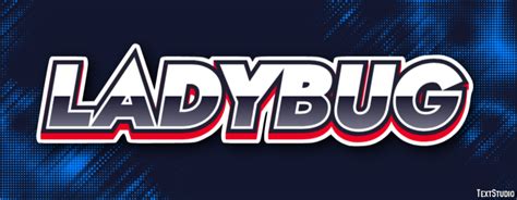 Ladybug Sport Logo Template Editable Text Effect Generator