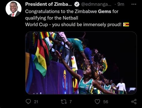 Zimbabwe Gems Qualify For Netball World Cup Gambakwe Media