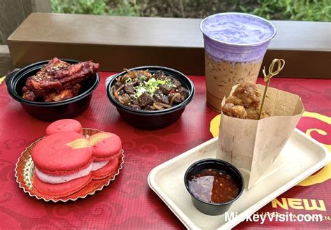 We Tried 10 Disneyland Lunar New Year Foods Must Tries And Ones To