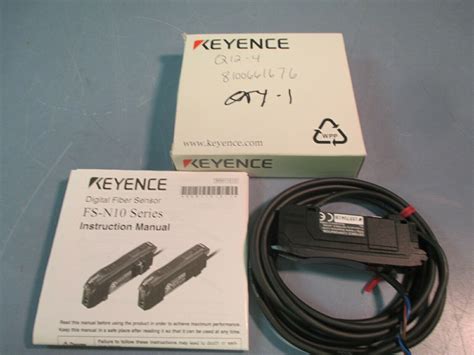 Keyence Sensor Amplifier Fs N11p Etech Surplus