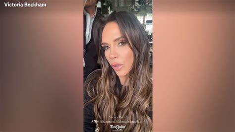 Victoria Beckham Toasts Paris Fashion Week With Shots Of 160 Tequila
