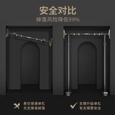 單杠室內家用兒童免打孔引體向上器小孩門上吊環單桿家用健身器材 露天市集 全台最大的網路購物市集