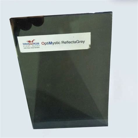 Plain 6mm Grey Rectangular Reflective Float Glass At ₹ 51sq Ft In Dombivli