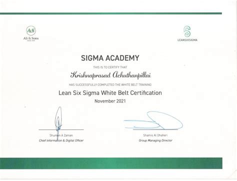 Krishnaprasad Achuthanpillai Aae Mimi A On Linkedin Leansixsigma 12 Comments