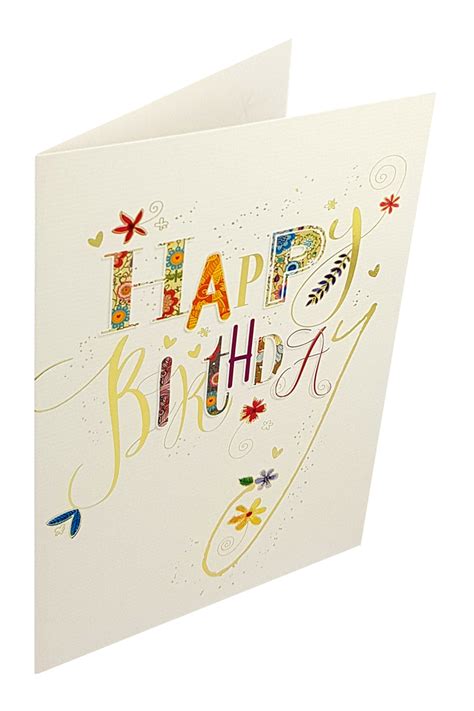 Carte anniversaire homme Happy Birthday Réf 21 Cartes