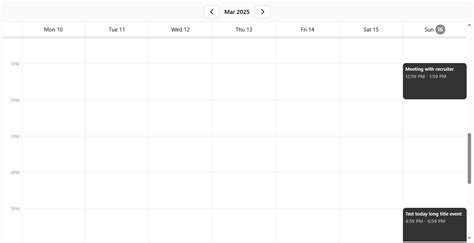 Github Pgrabovetsreact Week Calendar