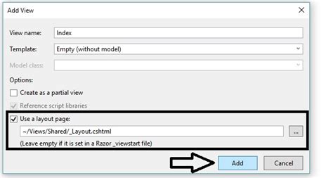 How To Add A View In ASP NET MVC DiscountASP NET