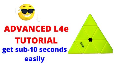 L4e Pyraminx Tutorial Youtube