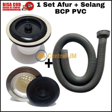 Jual Paket 1 Set Afur Dan Selang Bcp Pvc Sink Bak Cuci Piring