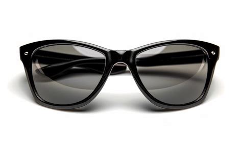 Stylish Shades Black Sunglasses Premium Ai Generated Image