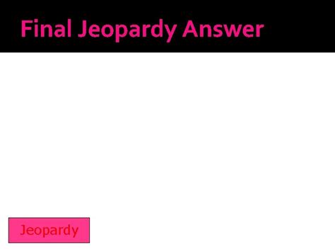Jeopardy Systems Of Substitution Elimination Inequalities Equations Q
