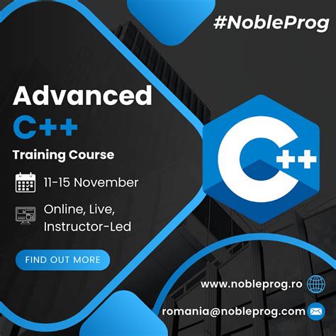 nobleprog romania on linkedin cplusplus advancedprogramming