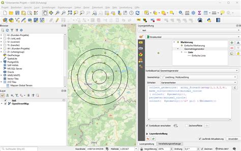 Qgis Divide A Circle Into Smaller Circles Geographic Information Systems Stack Exchange