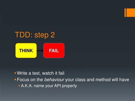 Ppt Introduction To Test Driven Development Powerpoint Presentation